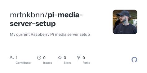 github mrtnkbnn pi media server setup my current raspberry pi media