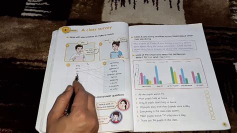 انكليزي خامس ابتدائي الوحدة الثالثة Unit Three صفحة 44 45 46 47 48