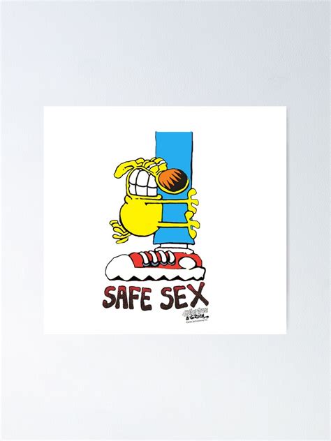 Safe Sex Poster By MikePeters Redbubble