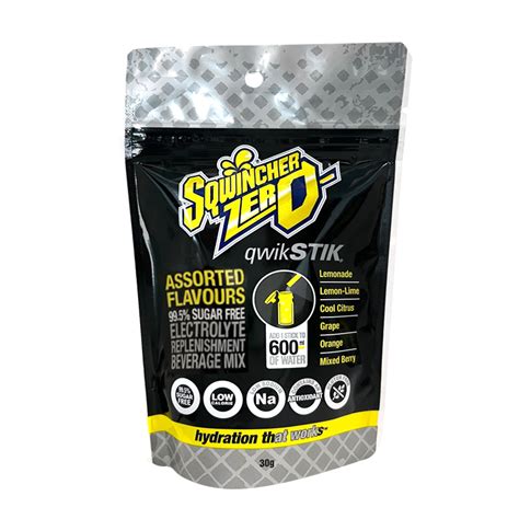 Sqwincher Qwik Stik Retail 10 Pack Pryme