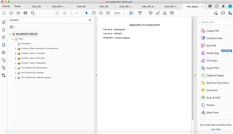 How Adobe Display Content Tree On The Tagged Flatt Adobe Product