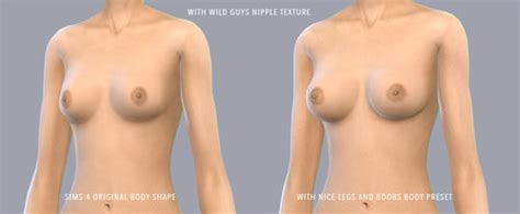 Sims 4 Nice Legs And Boobs Body Preset Body Parts Loverslab