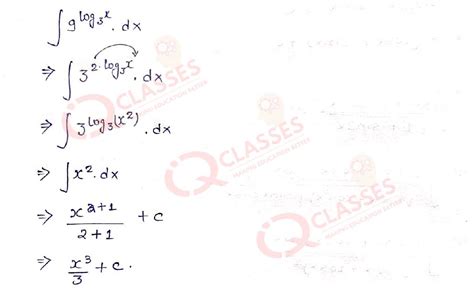 Class12 Cbse Maths Chapter Integration Important Questions