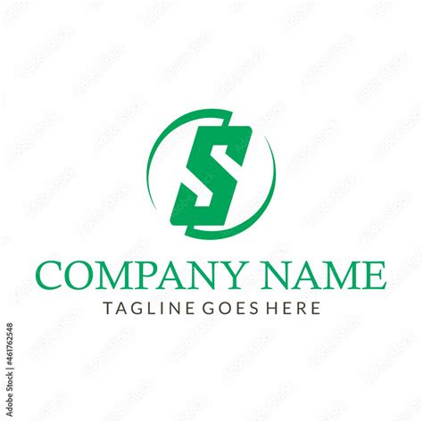 Letter S Logo Compant Template Vector Design Stock Vector Adobe Stock