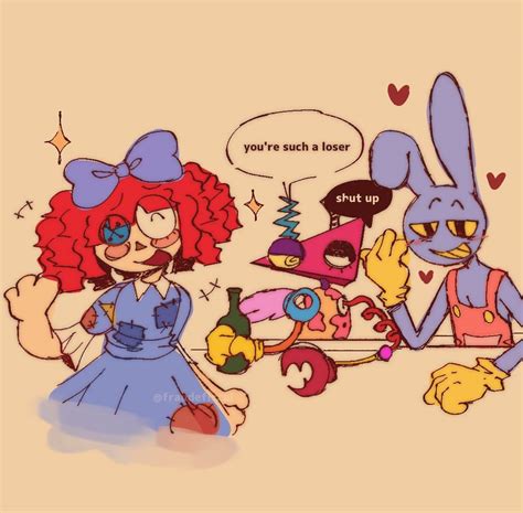 Pomni X Gangle On Tumblr