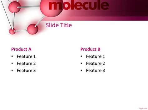 Free Molecule Powerpoint Template
