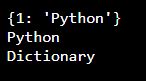 Python Dictionary Creating Python Dictionary And Access