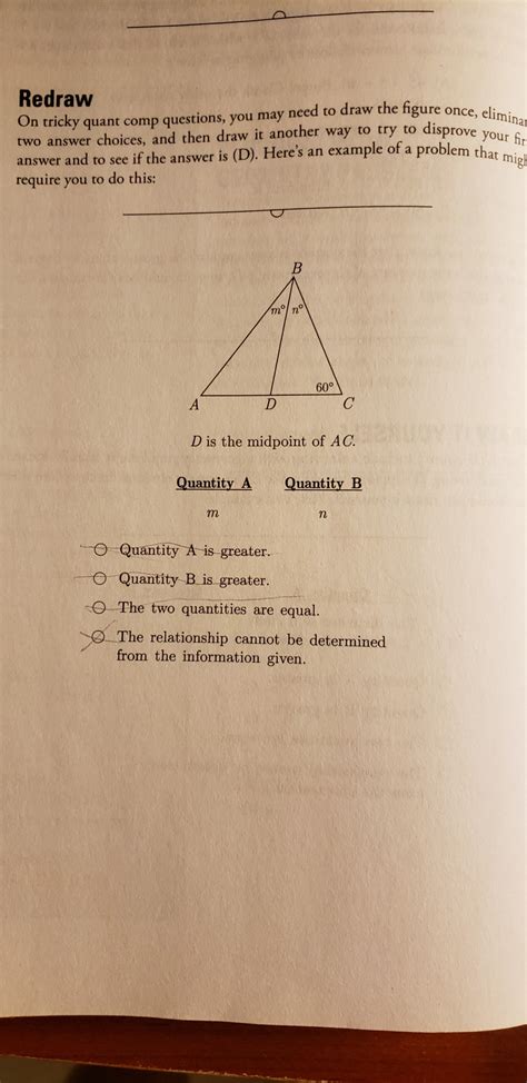 Please Help With This Gre Quant Comparison Question Triangle Geometry