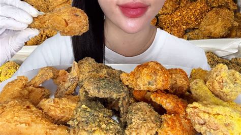 🍗바삭한 바른치킨 잇츠바삭 시리즈 신상4종 먹방 🔥 Youtube