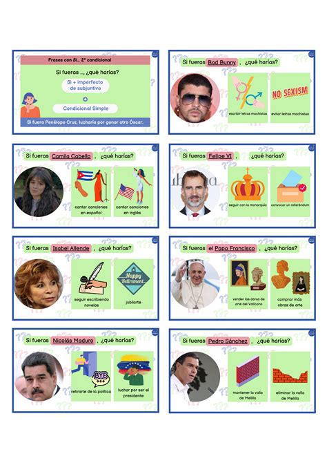 Grammar Game Conditional And Si Clauses Teaching Resources