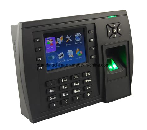 Biometric Time Attendance Fingerprint Reader TFT Time Attendance System And Fingerprint