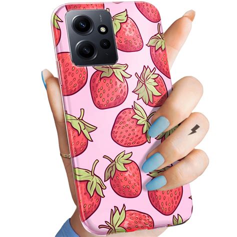 Etui Do Xiaomi Redmi Note 12 Wzory Truskawki Poziomki Owoce Obudowa Case Xiaomi Sklep EMPIK COM