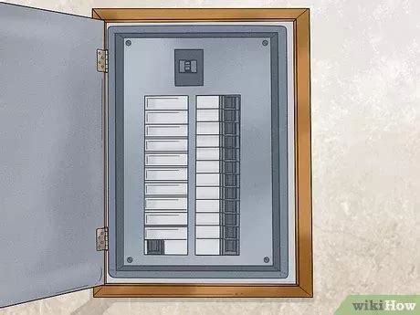 3 Ways To Hide A Circuit Breaker Box WikiHow Diy Breaker Box Cover Circuit Breaker Box
