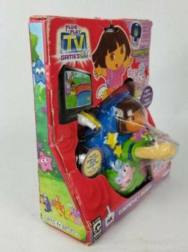 Dora The Explorer Plug And Play Tv Game Jakks Pacific Electronic Joystick