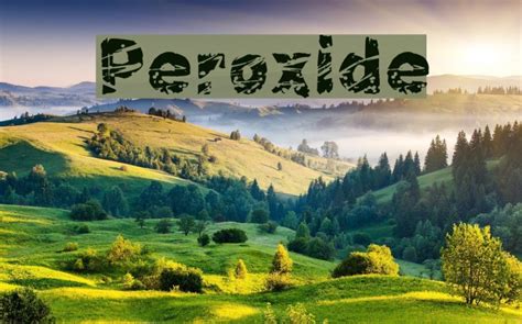 Peroxide Font