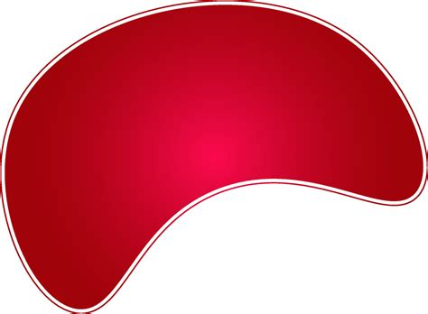 Abstract Beautiful Red Labels Shapes For Design Vector Art At