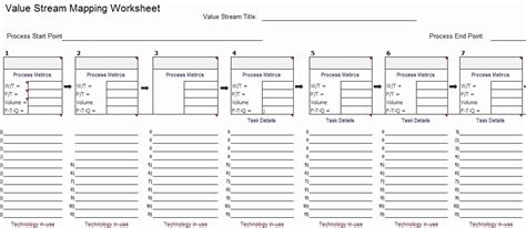 Process Map Template Excel Peterainsworth