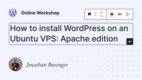 How To Install Wordpress On An Ubuntu Vps Apache Edition Homo