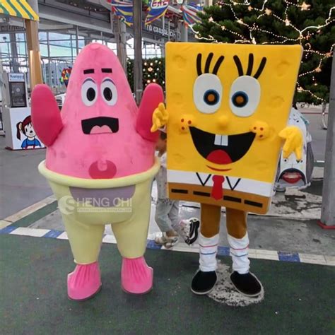 Spongebob Squarepants Mascot Costume Adult