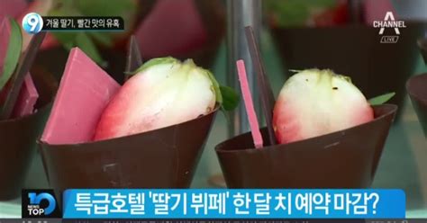 겨울 딸기 빨간 맛의 유혹