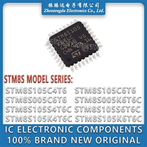stm8s005k6t6c stm8s005c6t6 stm8s105k4t6c stm8s105k6t6c stm8s105s4t6c