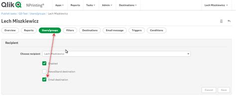 Publish Task For New Report Not Sending Email With Qlik Community