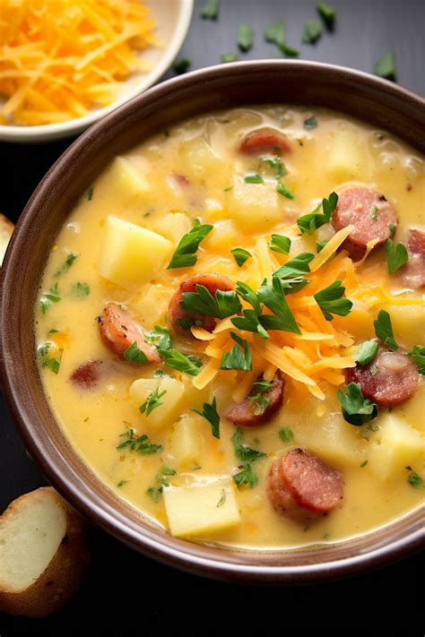 Potato Kielbasa Soup That Oven Feelin