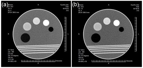 Comparisons Of Hounsfield Unit Linearity Between Images Reconstructed