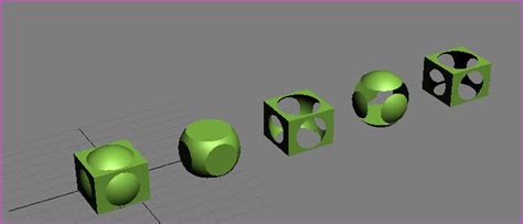 Boolean Operations3ds Max