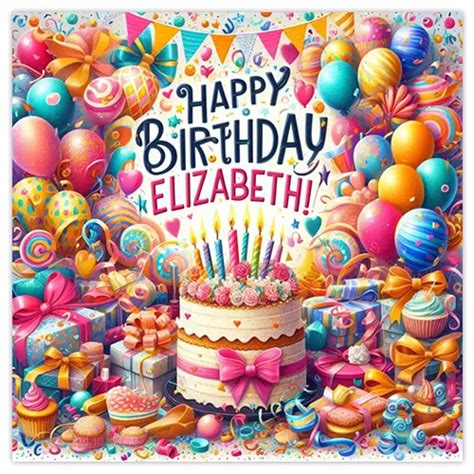 Happy Birthday Elizabeth New Images Free Calendar Su