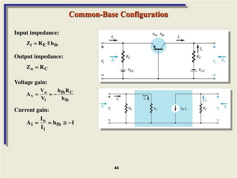 Explain The Operation Of Common Base Configuration With Circ