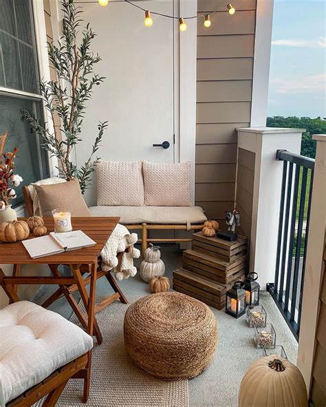 Cute Apartment Balcony Ideas