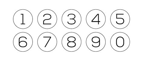 Premium Vector A Number On A Button With Numbers And Buttons