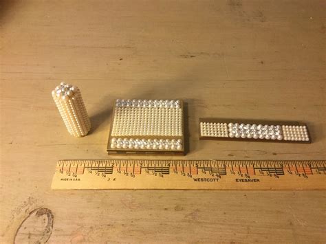 Trickettes By Wiesner Of Miami 3 Piece Set Compact Lipstick Comb