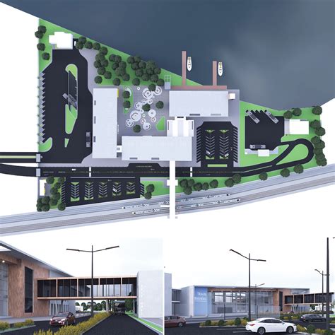 Intermodal Terminalstation Behance