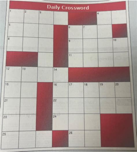solved write the html and css for the crossword puzzle image