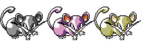 Rattata Sugimori Style X Pixel Art Pokemon Pixel Art Pokemon Pixel Art Pokemon