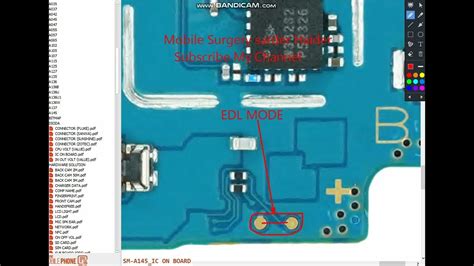 Samsung Galaxy A14 Sm A145f Test Point Edl Mode Youtube