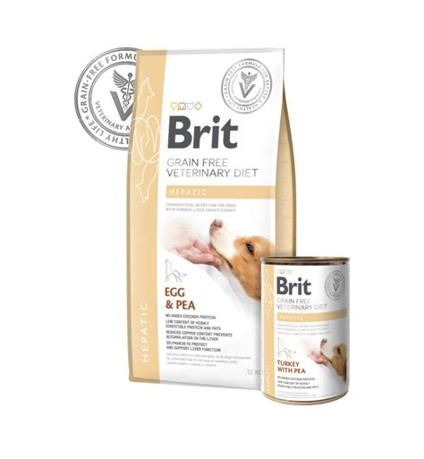Brit Grain Free Veterinary Diet Hepatic Blik - 6 x 400 gram