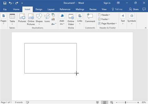 Word Text Box