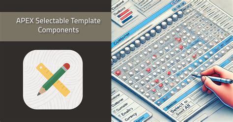 Apex 24 1 Selectable Template Components