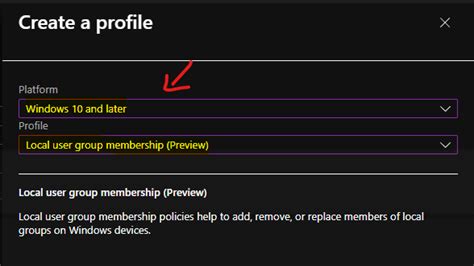 manage local admins using intune local user group membership management policy htmd blog