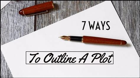 7 Ways To Outline A Plot The Ultimate Infographic Writers Write