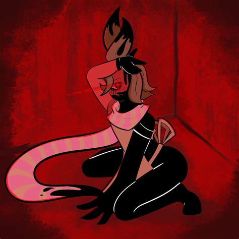 Rule 34 Bedroom Eyes Dandys World Monster Red Body Red Eyes Sprout Dandys World Suggestive