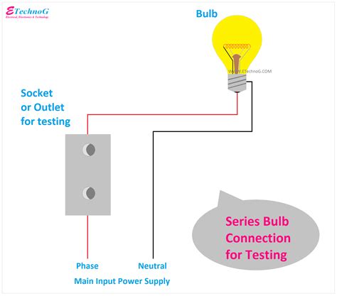 Bulb Wiring in Series and Parallel Connection - ETechnoG