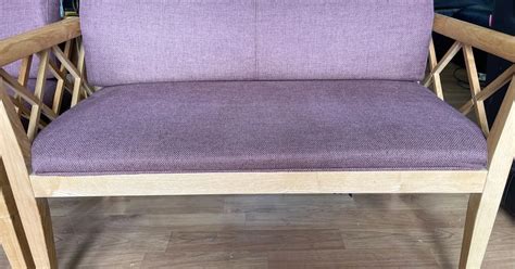 2인 벤치형 의자 쿠션 복원 소파쿠션 방문수리 숨고 숨은고수