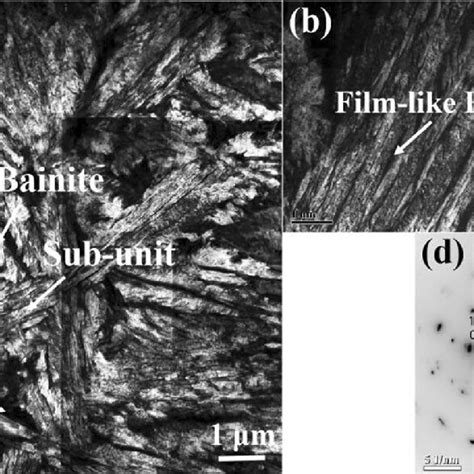 Tem Microstructures Of Sample L A Overview Micrographs B Bf And C Df Download Scientific