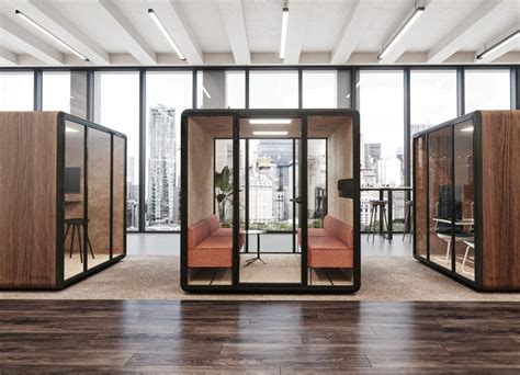 Meeting Pods My Office Pod Modernt Tak Ateljé