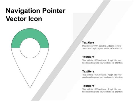 Navigation Pointer Vector Icon Ppt PowerPoint Presentation Outline Example