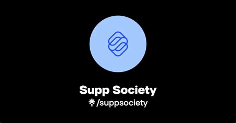 Supp Society Instagram Facebook Tiktok Linktree